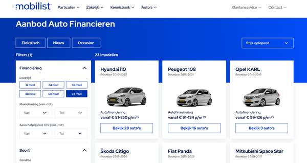 VWPFS zet met Mobilist aanval in op FinancialLease.nl en DTC